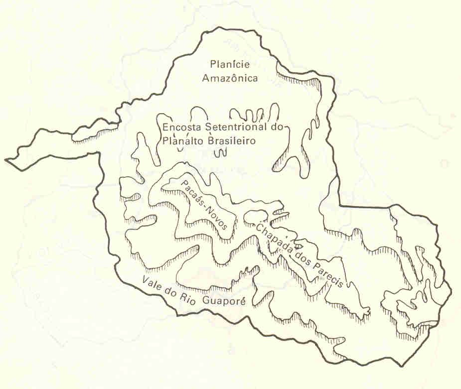 História e Cia.: Relevo - RO.