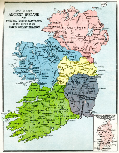 ancient_ireland_map_small.jpg (500×645) | Ancient ireland, Ireland ...