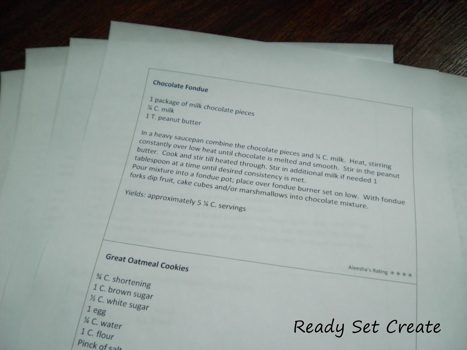 Ready, Set, Create!!