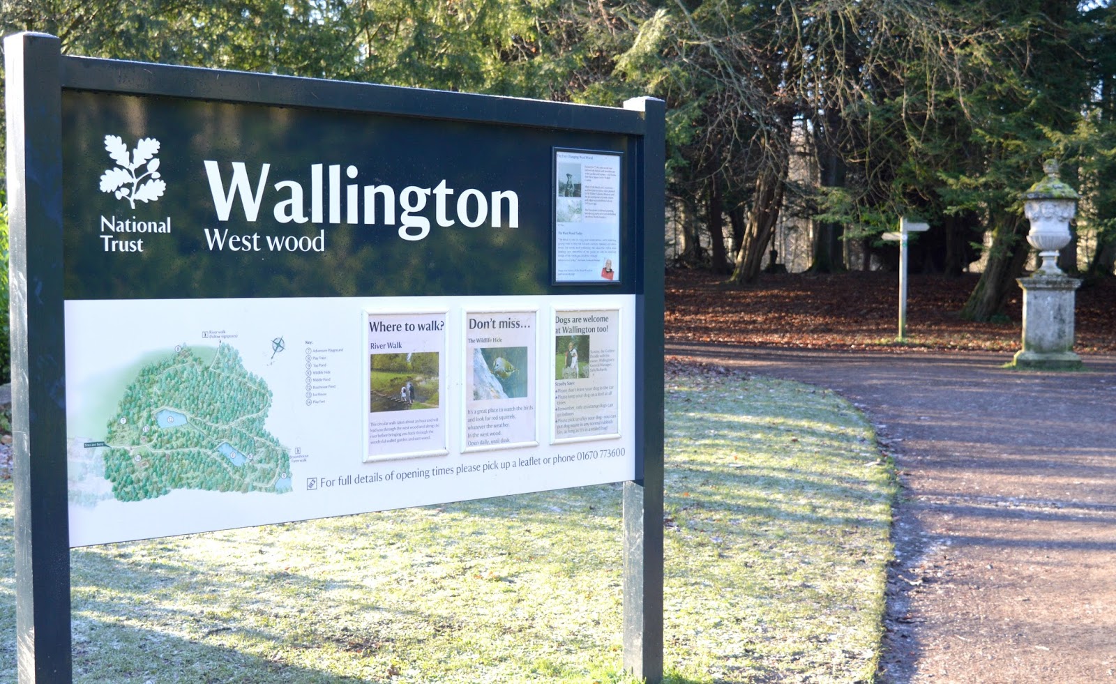 Winter Walking at Wallington, National Trust | New Girl in Toon