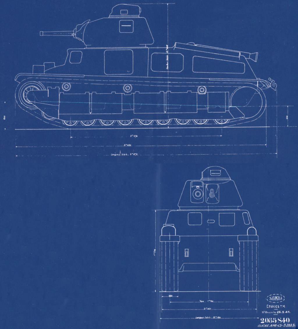 Catainium's Tanks: SOMUA S40 Medium Tank
