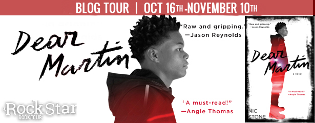 Lisa Loves Literature: Blog Tour with Giveaway: Dear Martin by Nic Stone