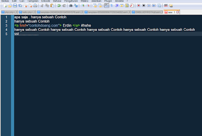 Cara mengganti tema notepad++ - Erdin's Web