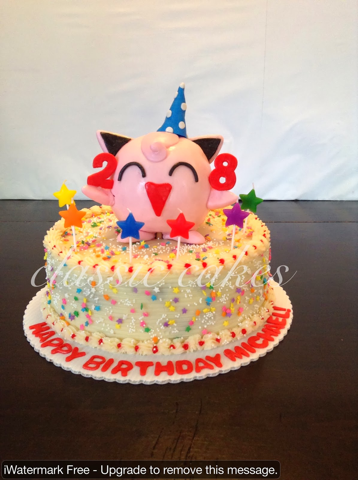 CLASSIC CAKES: Pokeman "JIGGLYPUFF"