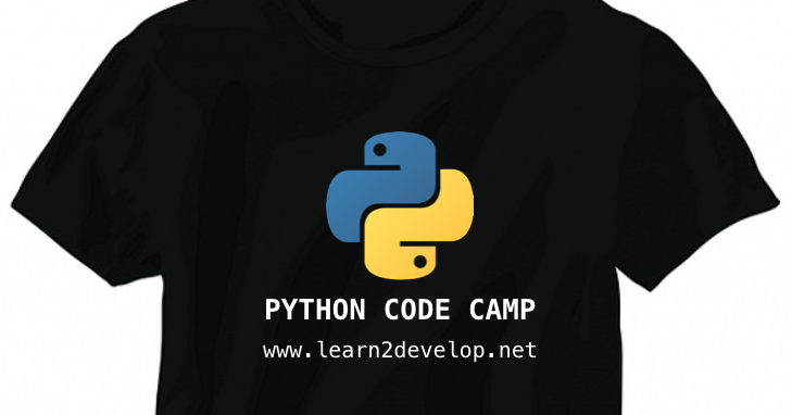 Learn2Develop.Net: Python Code Camp (3 Days) For Kids Aged 12-18