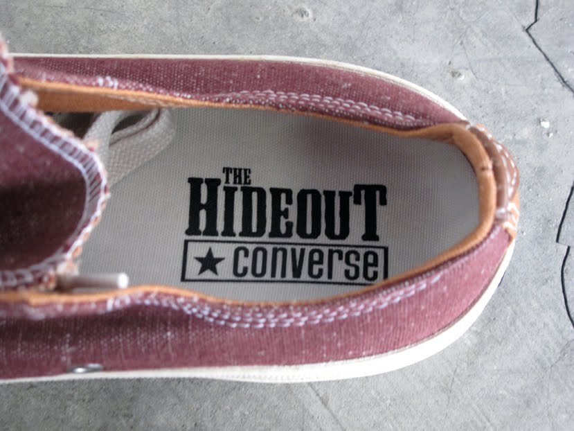 SOLE WHAT?: The Hideout x Converse