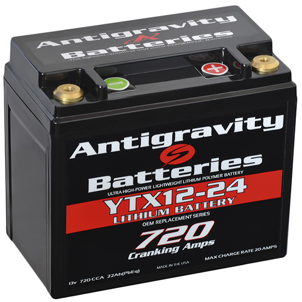 American Motorcycle Design: Antigravity Batteries