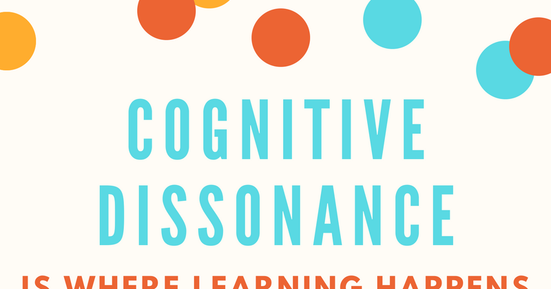 iTeach and iLearn: Science as a Story: Promoting Cognitive Dissonance
