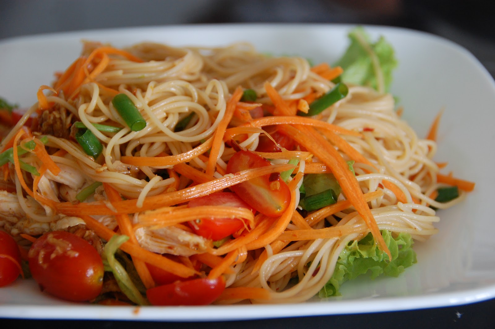 Main Course Salads: Chinese Chicken Noodle Salad
