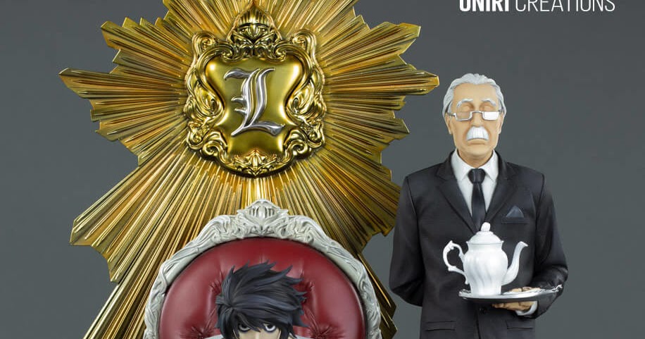 Figuras: Increible figura de L y Watari de Death Note - Oniri Creations