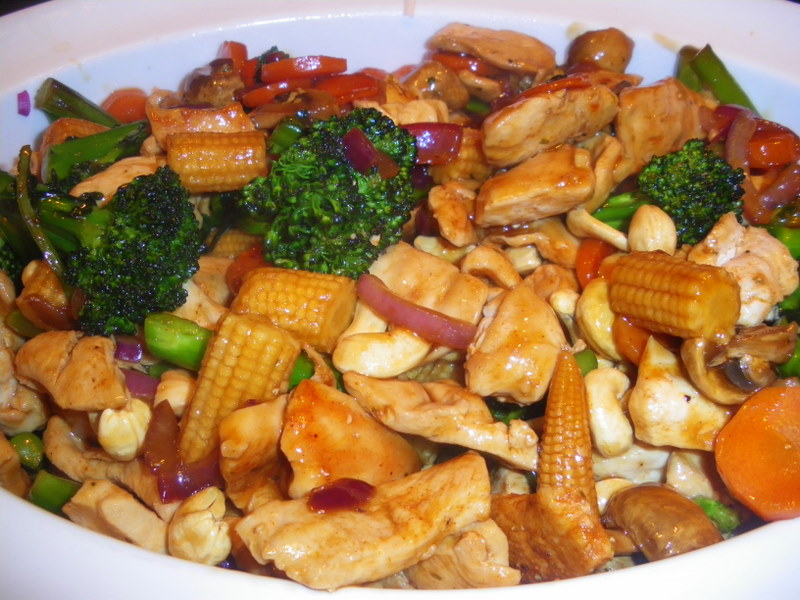 Lottzys Matblogg: Kycklingwok med hoisinsås som helgbalansering.