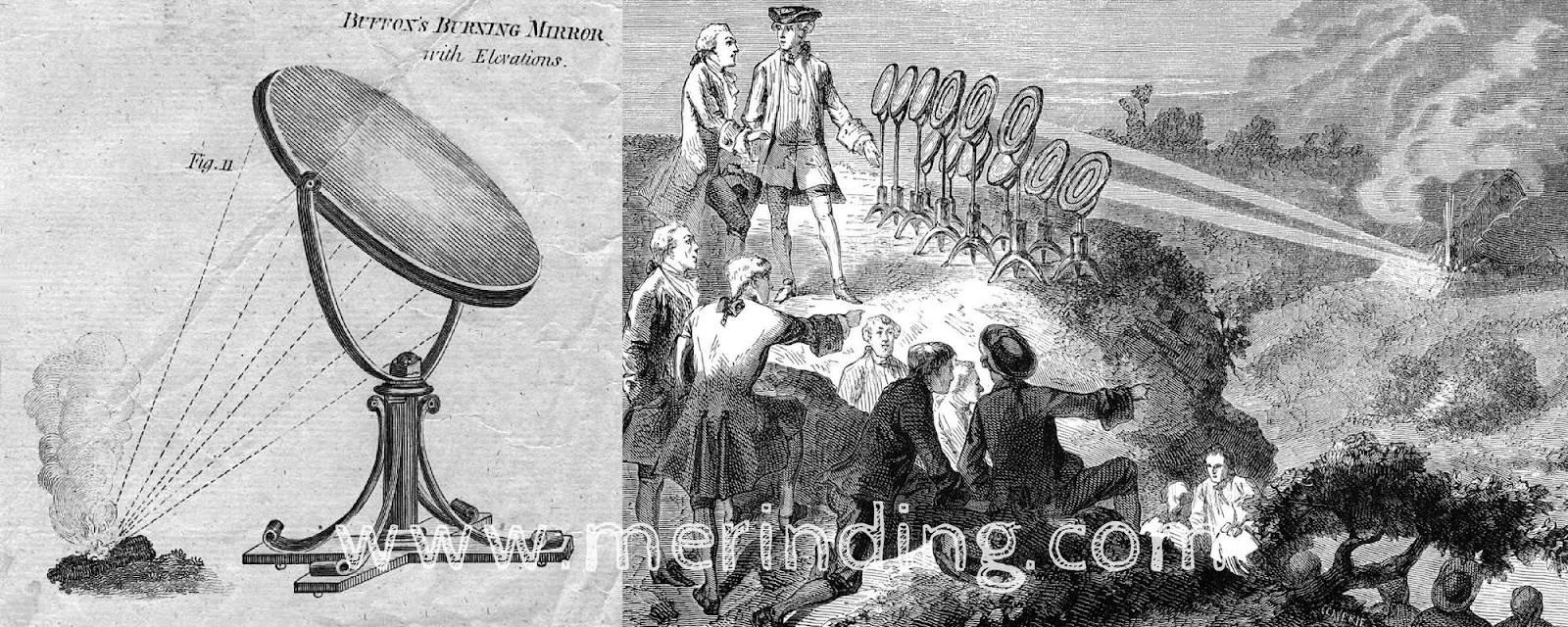 Archimedes dan Burning Mirror / Heat Ray - Merinding.com