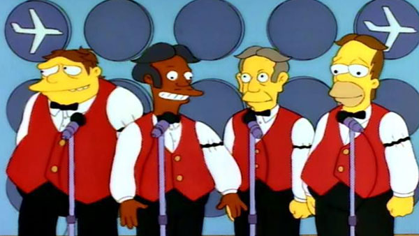 Blog de Los Simpsons: Homero Simpson y los Borbotones.