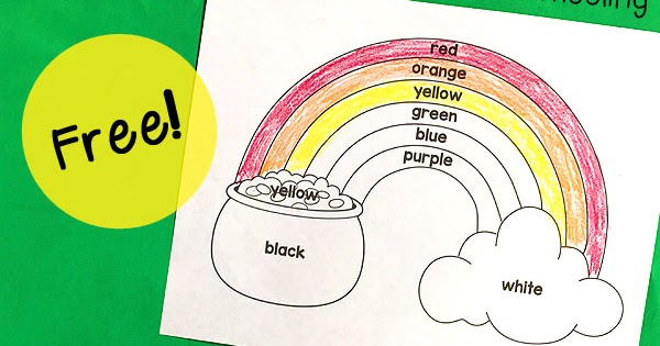 St. Patrick's Day Color by Sight Word | Totschooling - Toddler ...