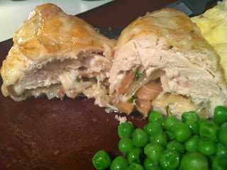 Mushroom & Swiss Stuffed Chicken Breasts