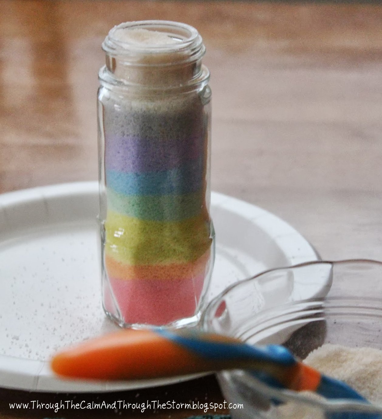 Through the Calm and Through the Storm: Layered Salt Art