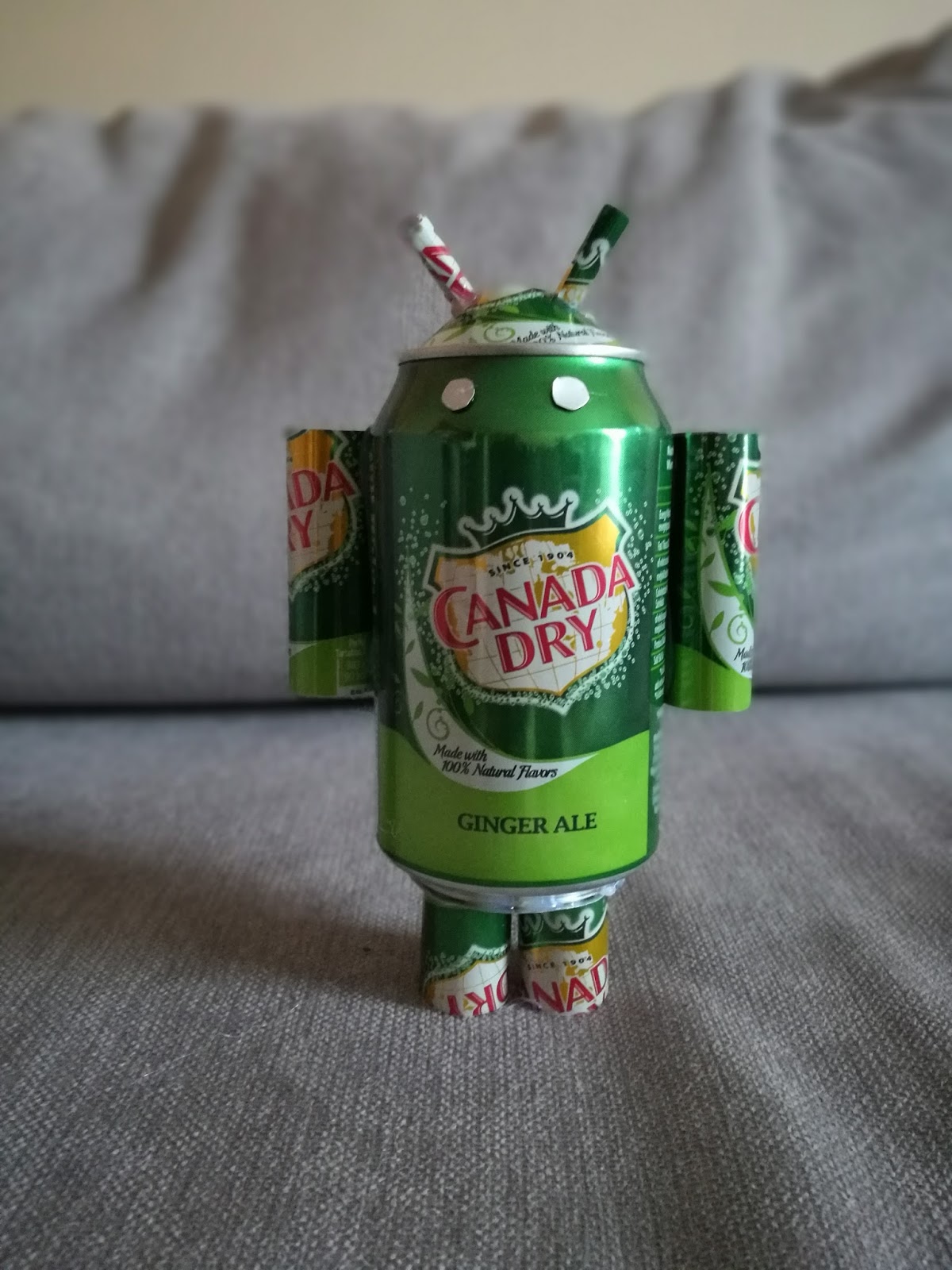 Canada Dry Android (soda can) ~ Vereckei Tibor rajzai