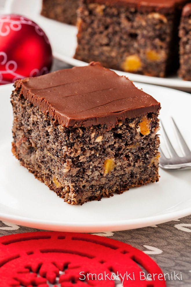 Makowiec z jabłkami (makowiec japoński) | Smakołyki Bereniki