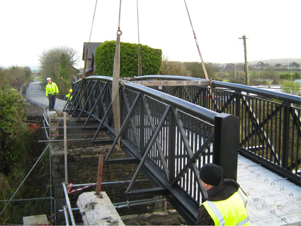 Listowel Connection: Christmas windows and a new bridge over The Oolagh ...