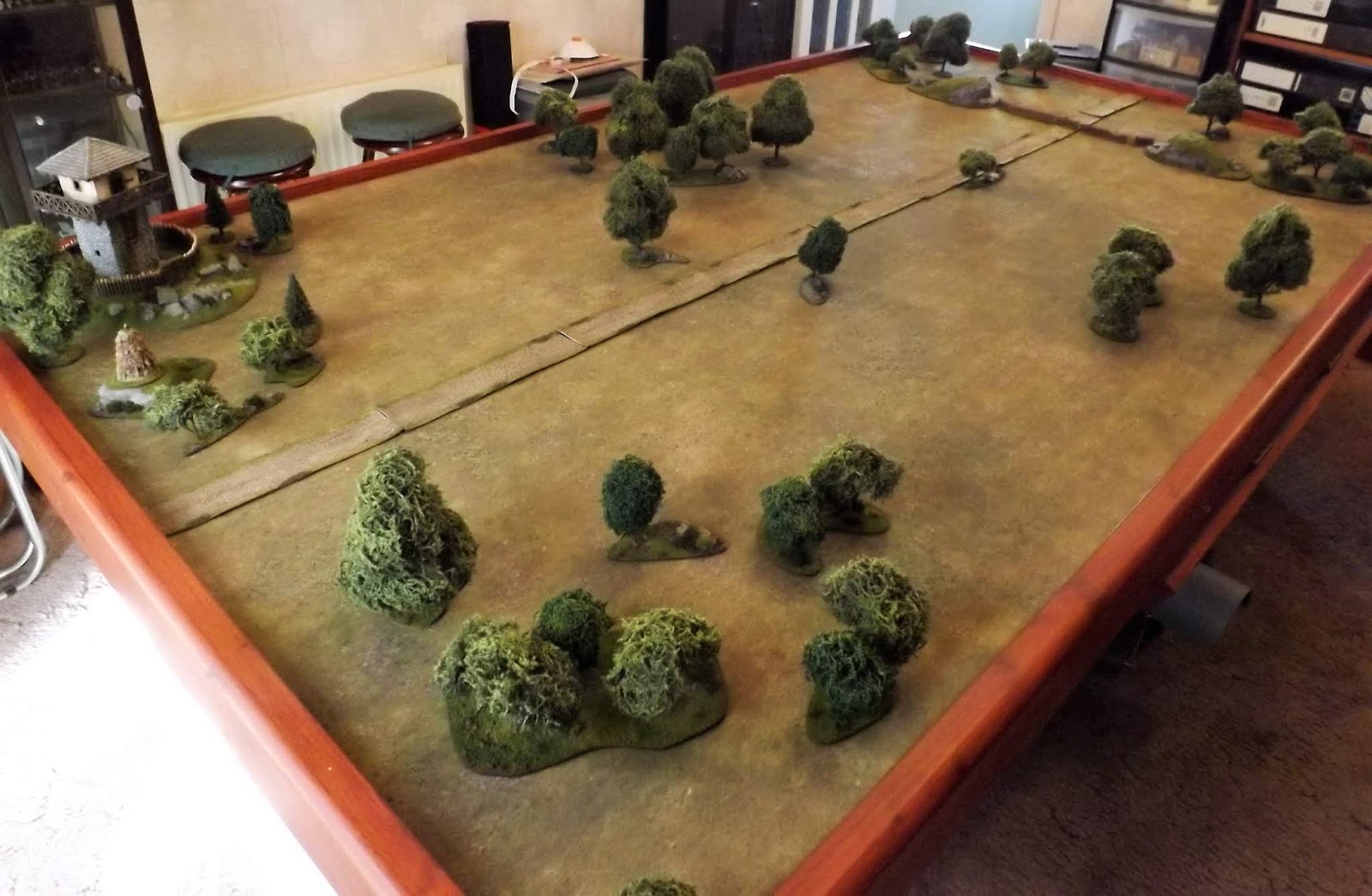 JJ's Wargames: Terrain Build Update - The Table is Back with New Terrain!