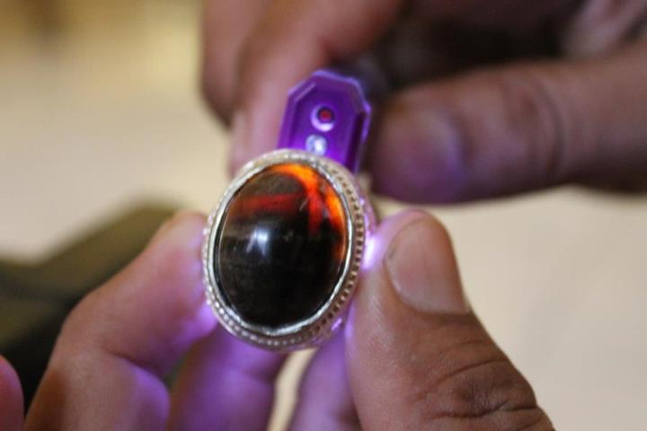 Akik Sumatera Natural Stone: Batu Kecubung Wulung / Kecubung Asihan