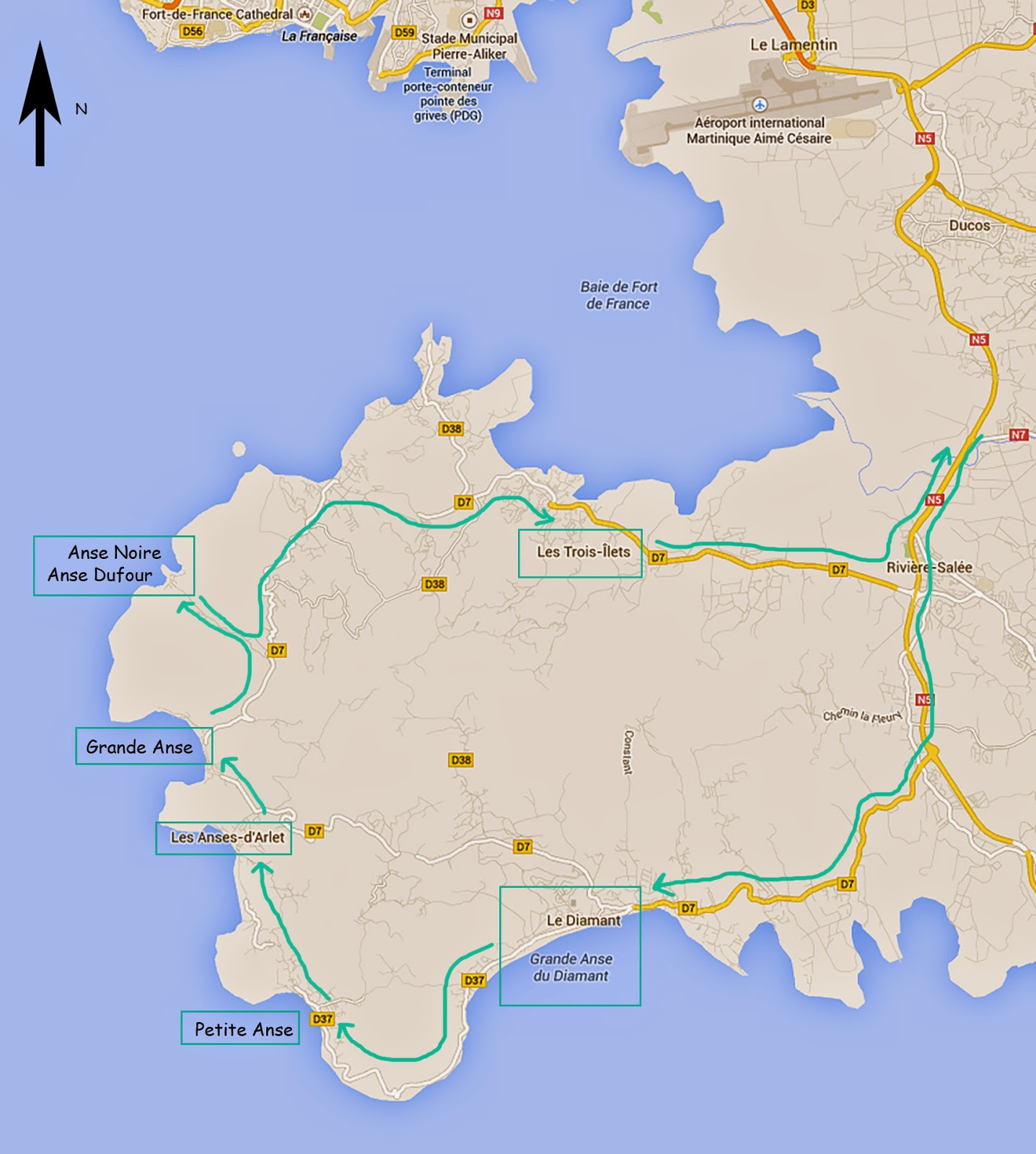 Yop Voyage : Vacances et Vacourses: Anse Noire & Anse Dufour ...
