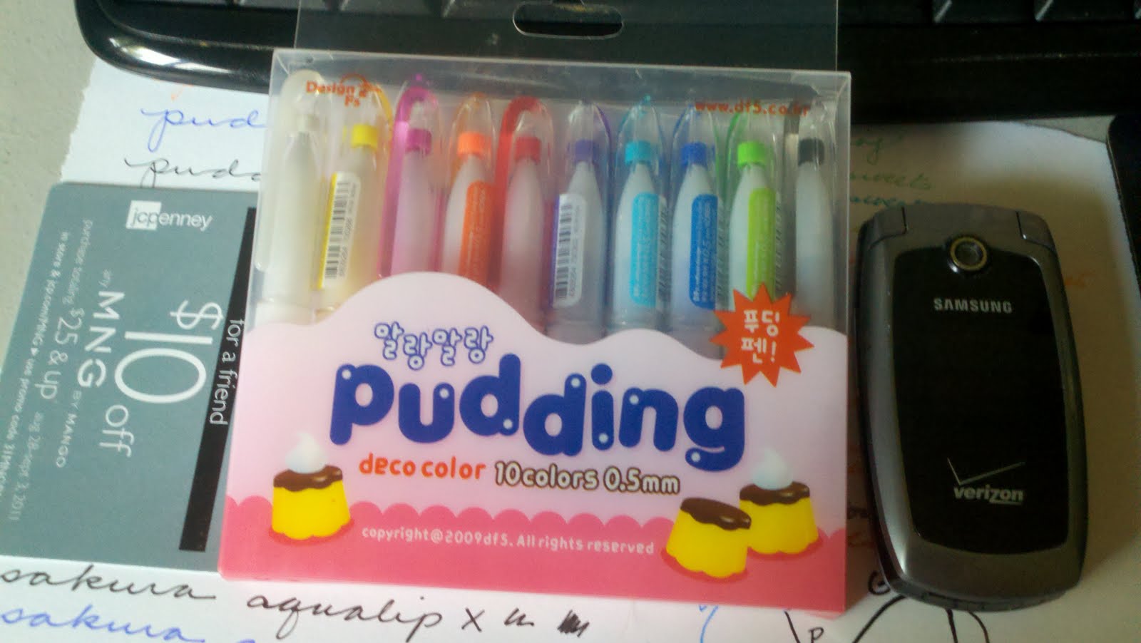 Pudding Pens!