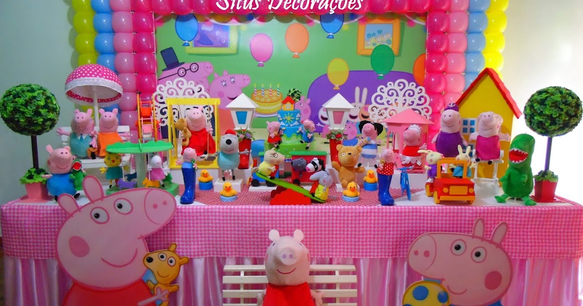 SITUS Decorações: Peppa Pig