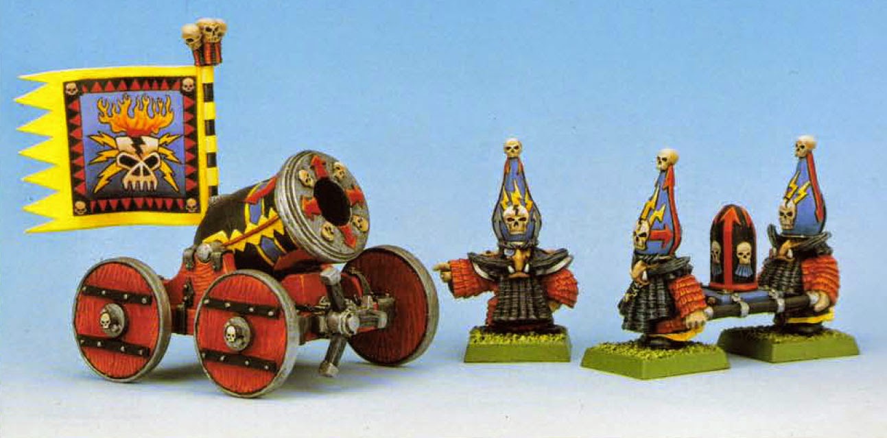 Sir Skofis's Workshop: Chaos Dwarf Earthshaker Cannon (Conversion)