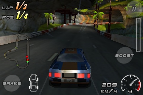 Android QVGA: baixar Racing Thunder 2 apk