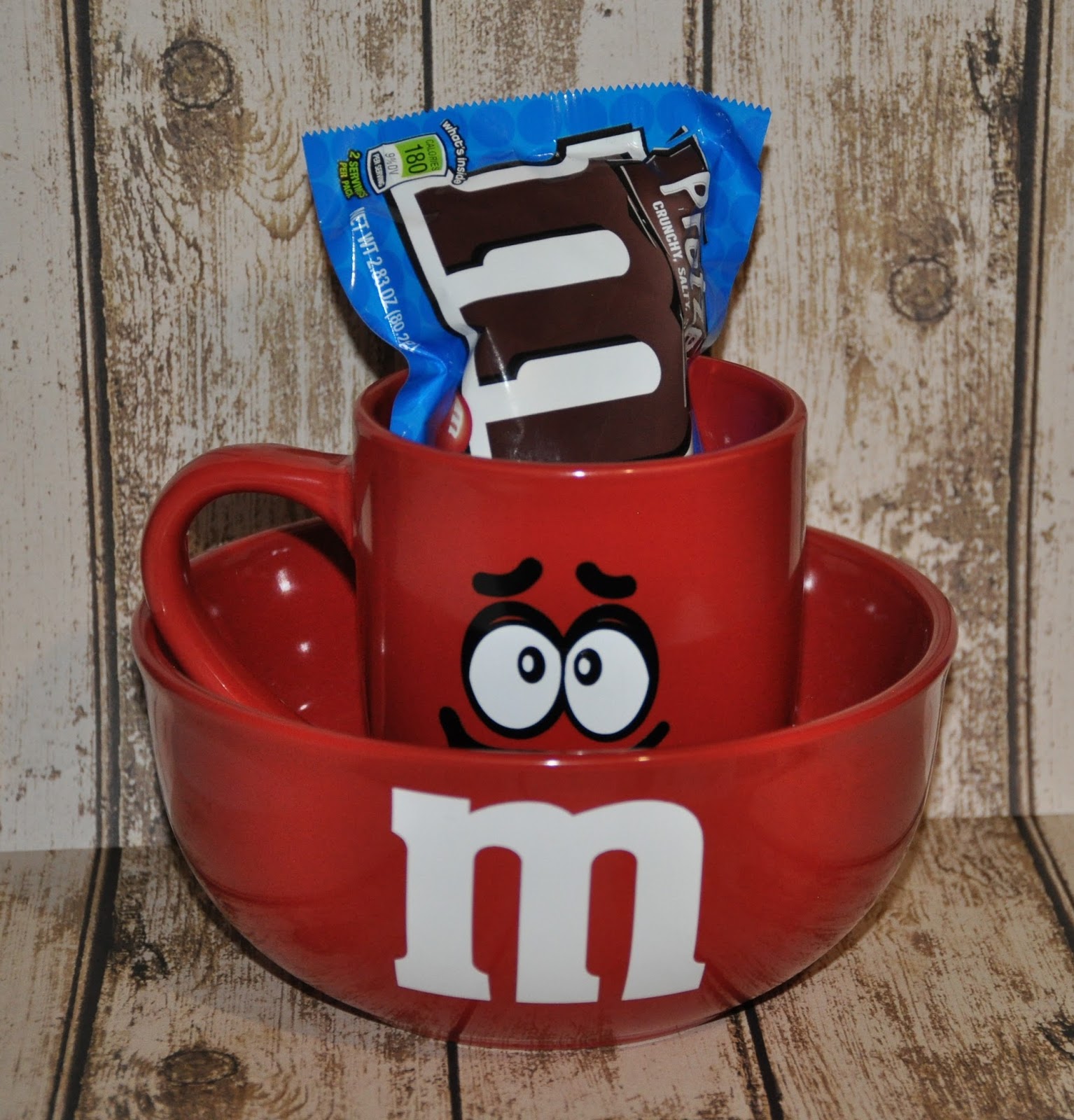My Little Spot of Sanity: Red M&M Gift Set