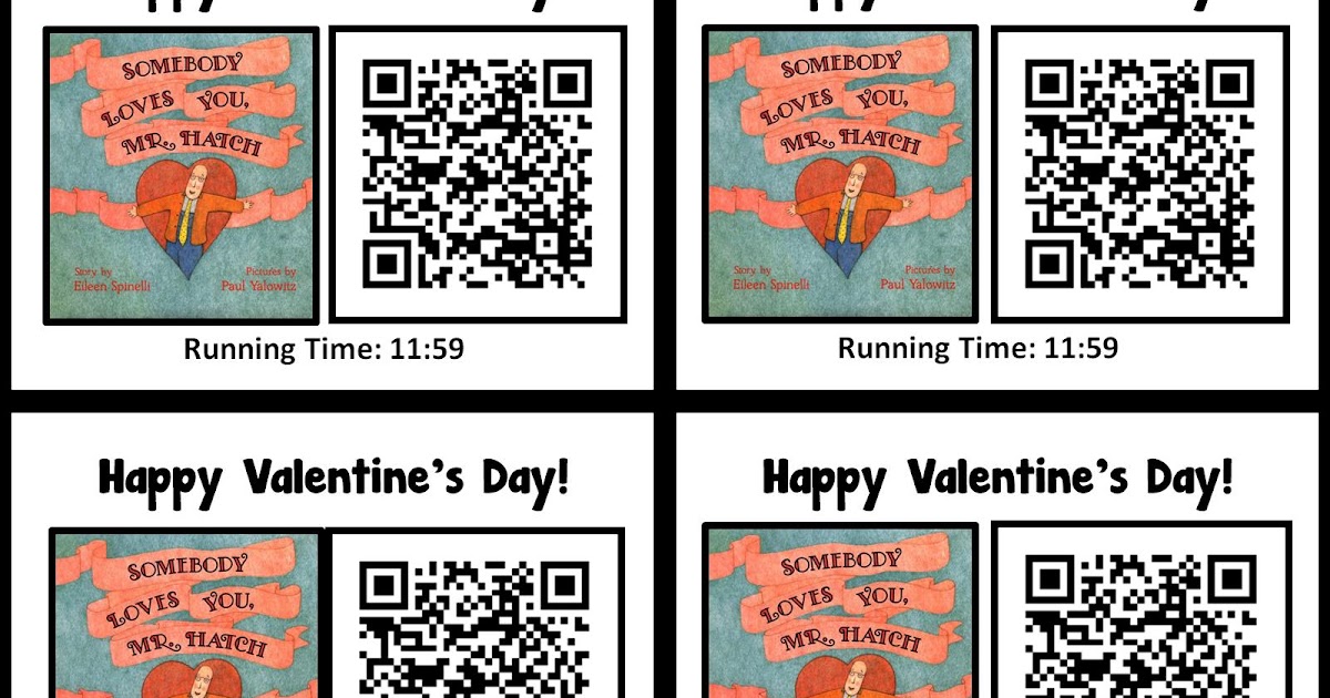 First Grade Bloomabilities: QR Code for Valentine's Day Freebie!