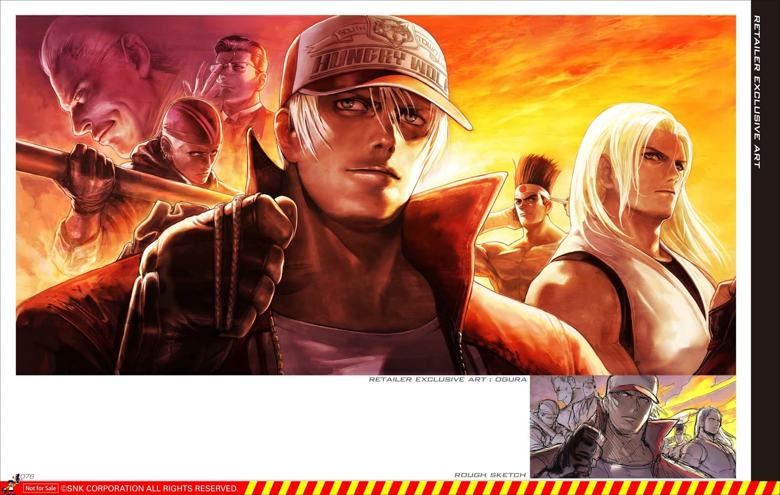 The King Of Fighters Ever: KOF XIV Steam artbook