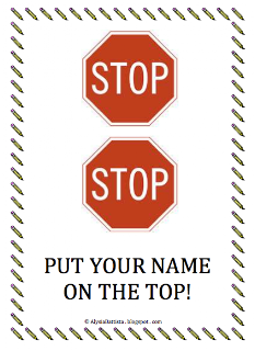 Miss B., Busy Bee: What's in a name? Freebies and Back To School Sale!