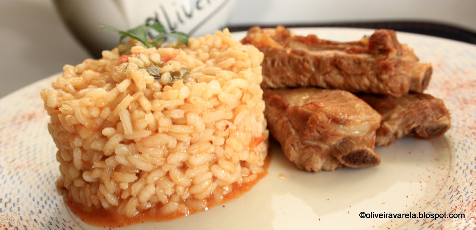 Arroz con costilla de cerdo