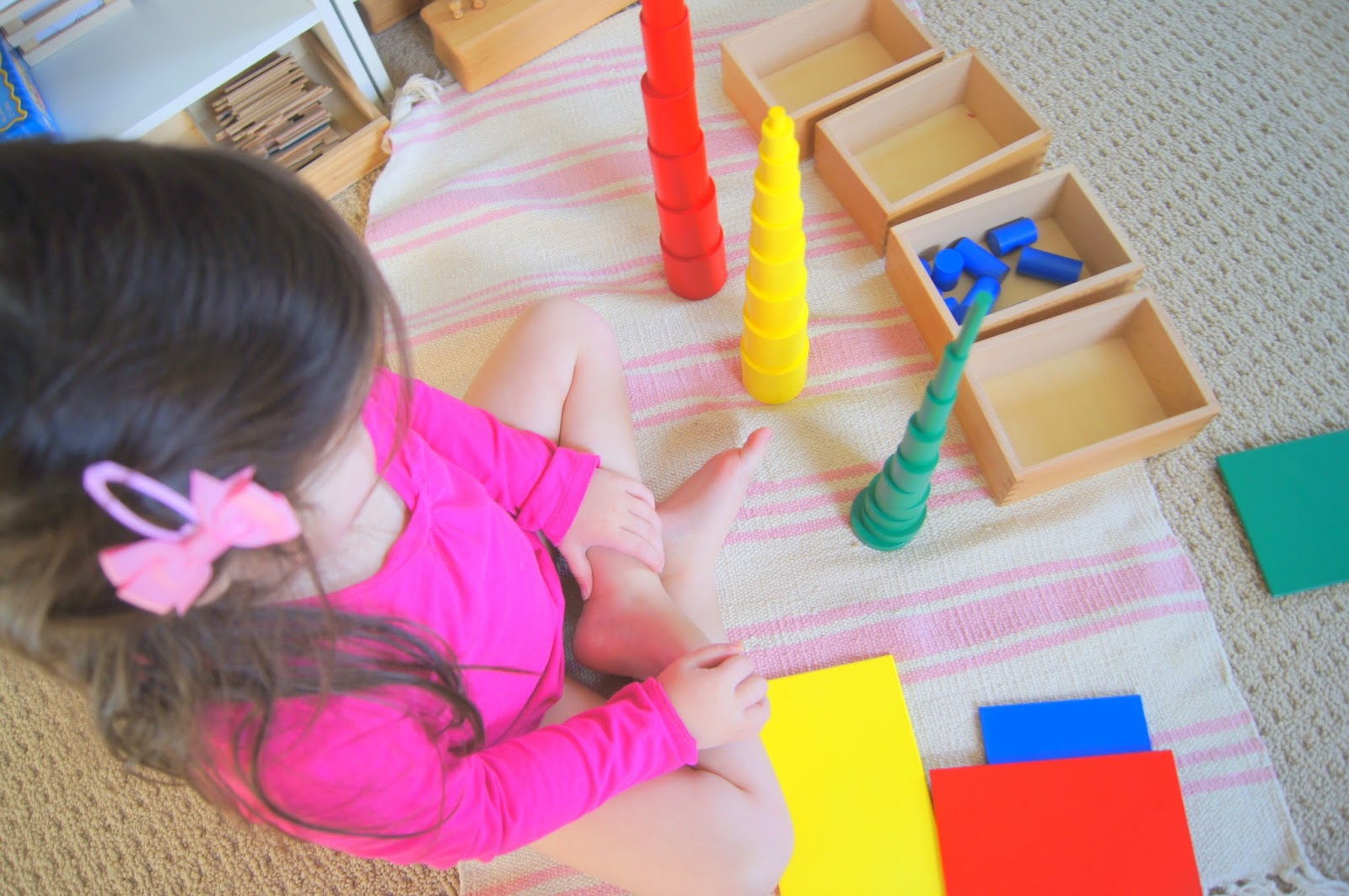 Knobbed & Knobless Cylinders, Montessori Sensorial At Home - "Making ...