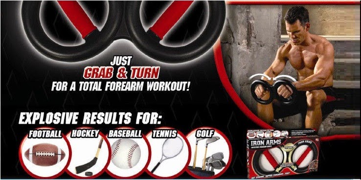 Faceblogisra: IRON GYM ™ IRON ARMS ™ Grip Rotate Forearm Wrist ...