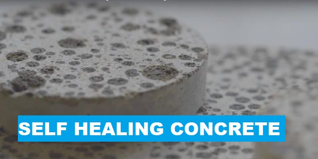 SELF-HEALING CONCRETE:
