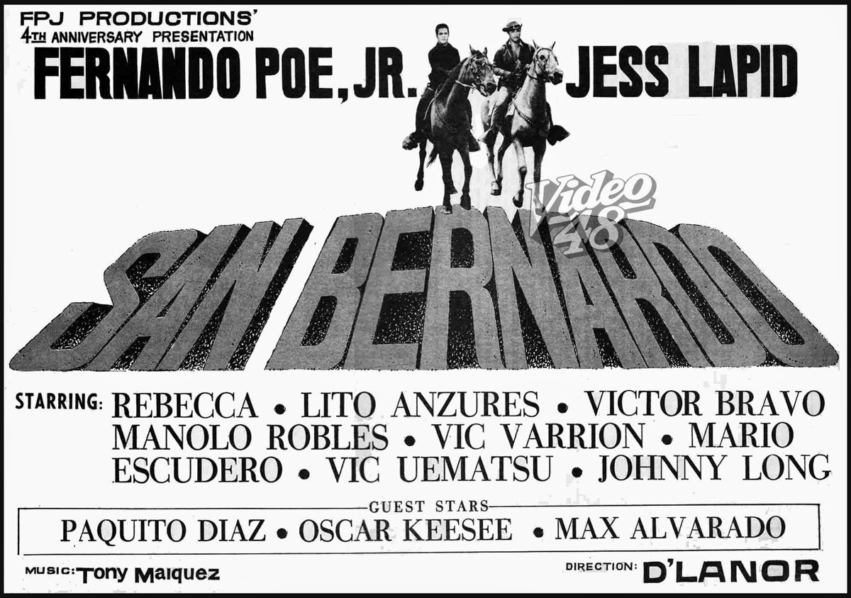 Video 48: THE SIXTIES # 854: FERNANDO POE, JR. AND JESS LAPID, WITH ...