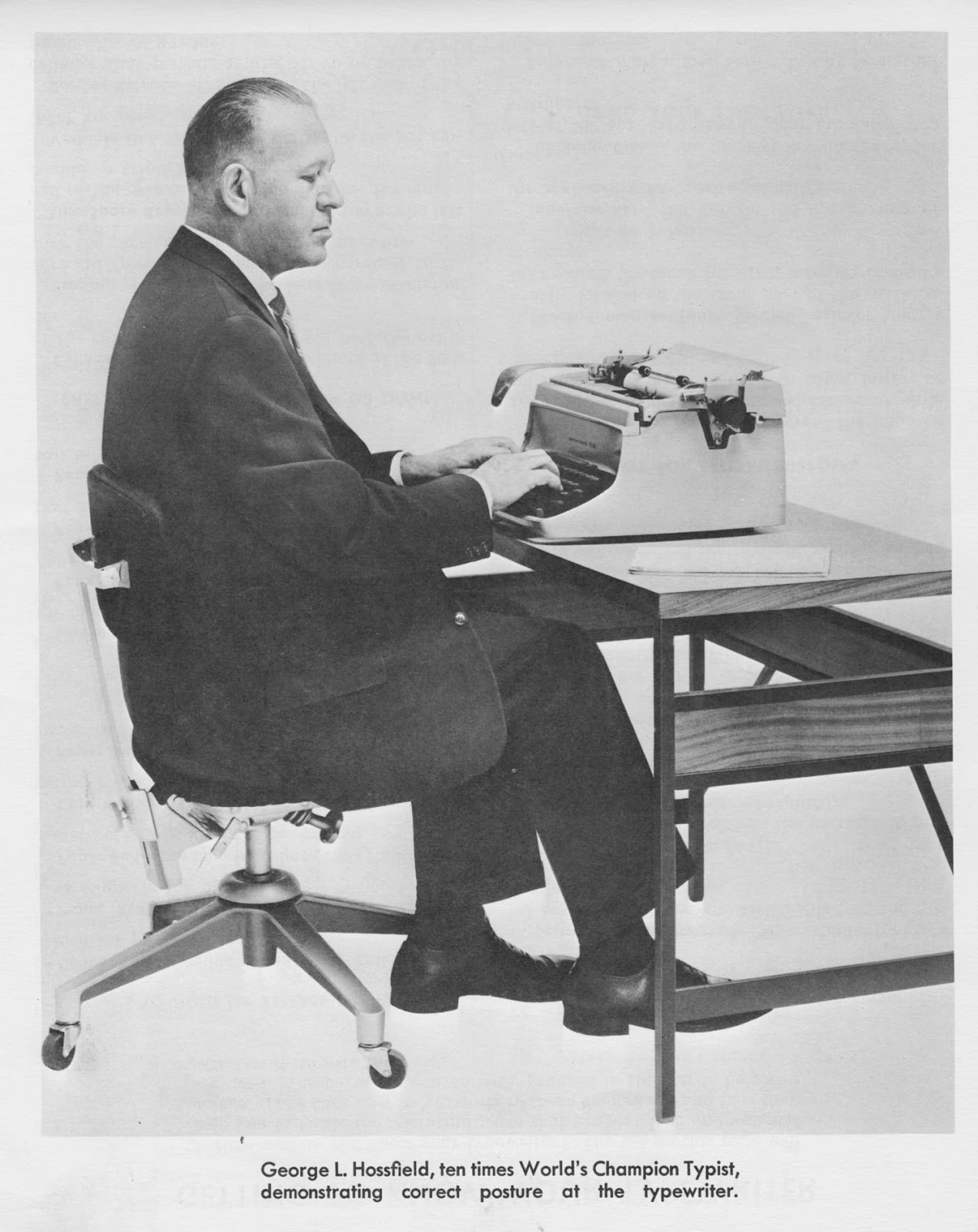 Progress is fine, but it's gone on for too long.: World's Champion Typist