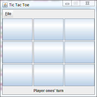 Tic Tac Toe (Java GUI) - Syabon-dev