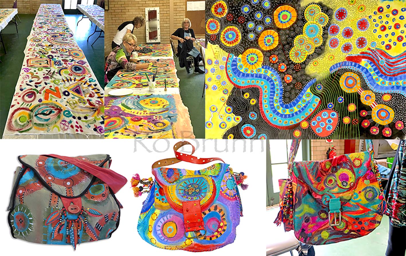 Ro Bruhn Art: Teaching in Uluru 2018