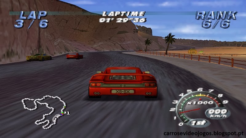 Carros e Videojogos: Automobili Lamborghini (Nintendo 64)