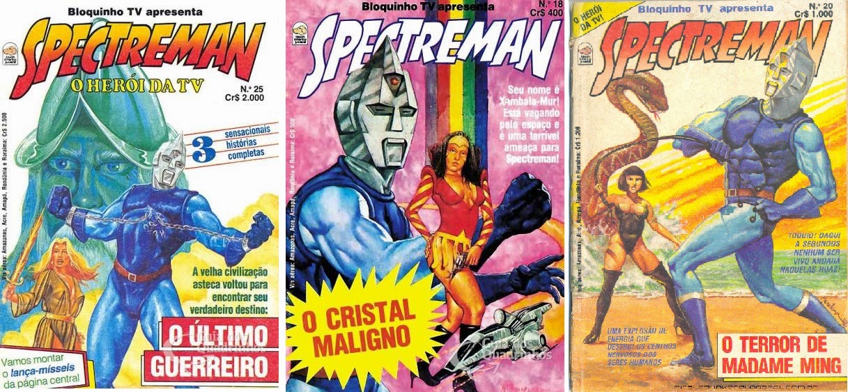 Trincheira Nerd: Spectreman