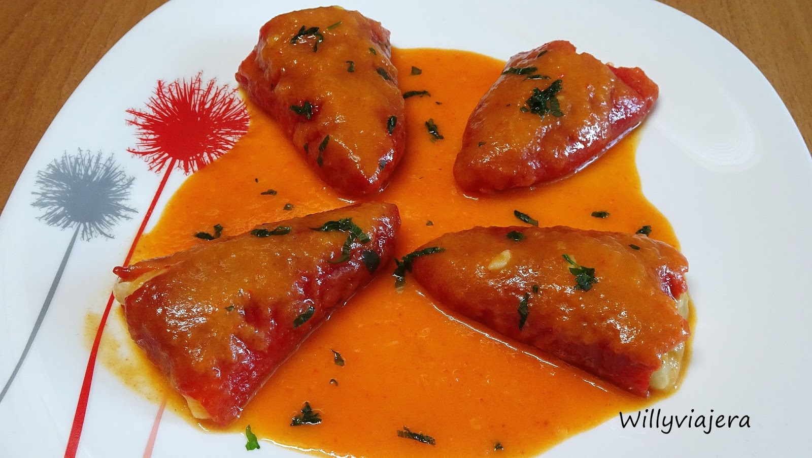 WILLYVIAJERA PURI: Pimientos del piquillo rellenos de bacalao