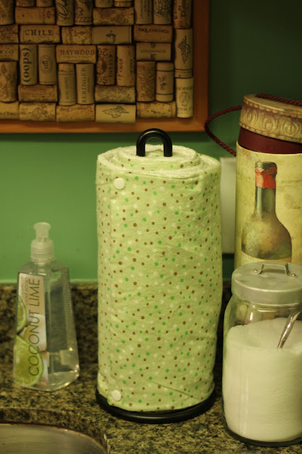 homevolution: DIY Reusable "Paper" Towels
