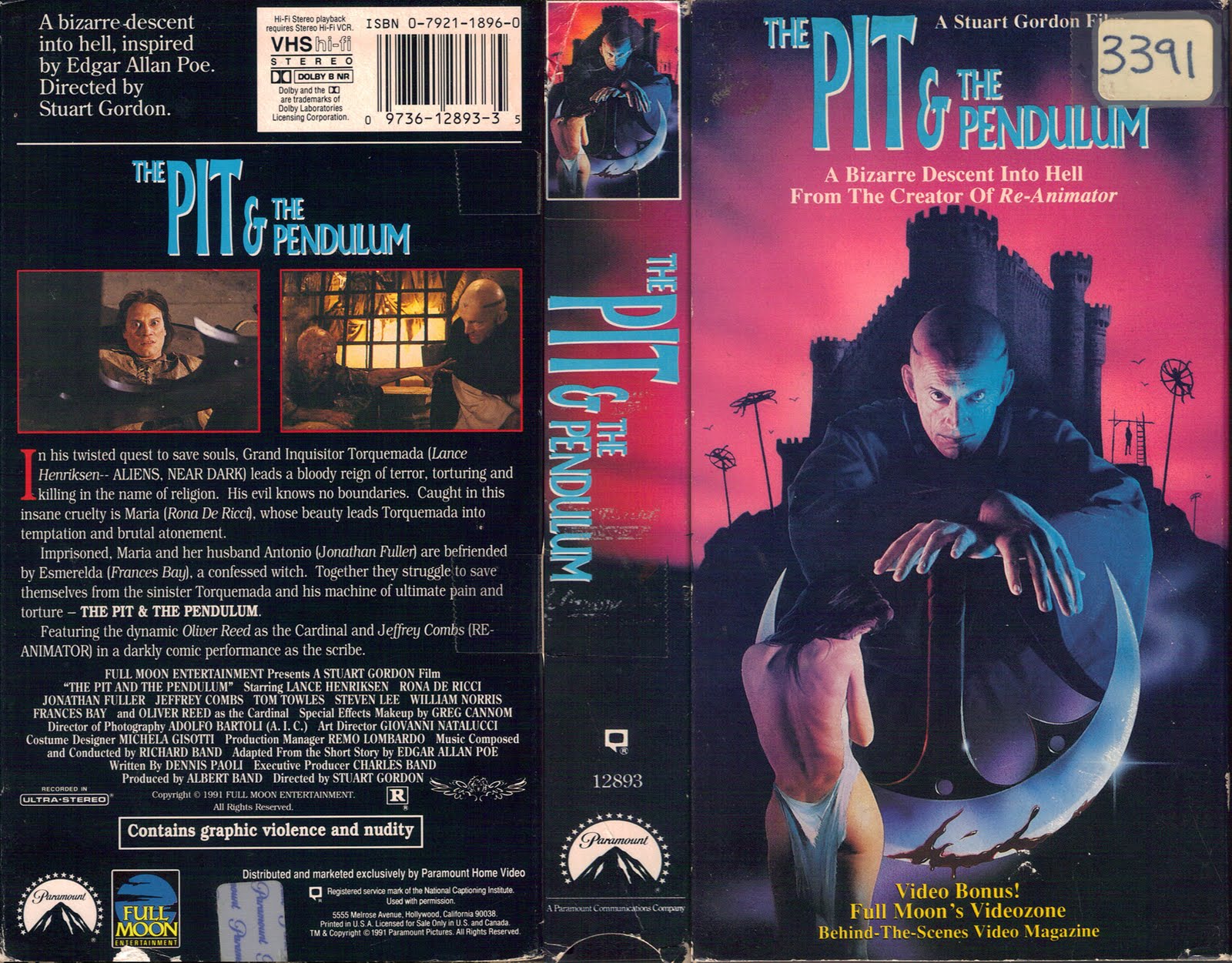 Happyotter: THE PIT AND THE PENDULUM (1991)