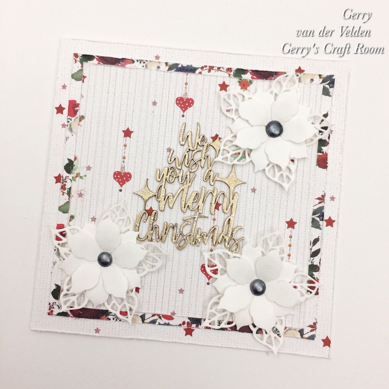 1 card 2 ways easy & extravagant - Gerry's Craft Room
