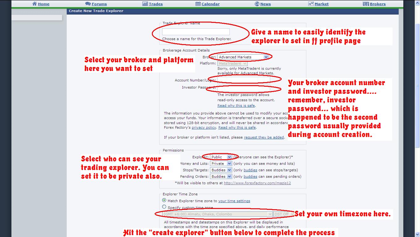 Learning Forex Strategies: How to create and delete trade explorer in ...