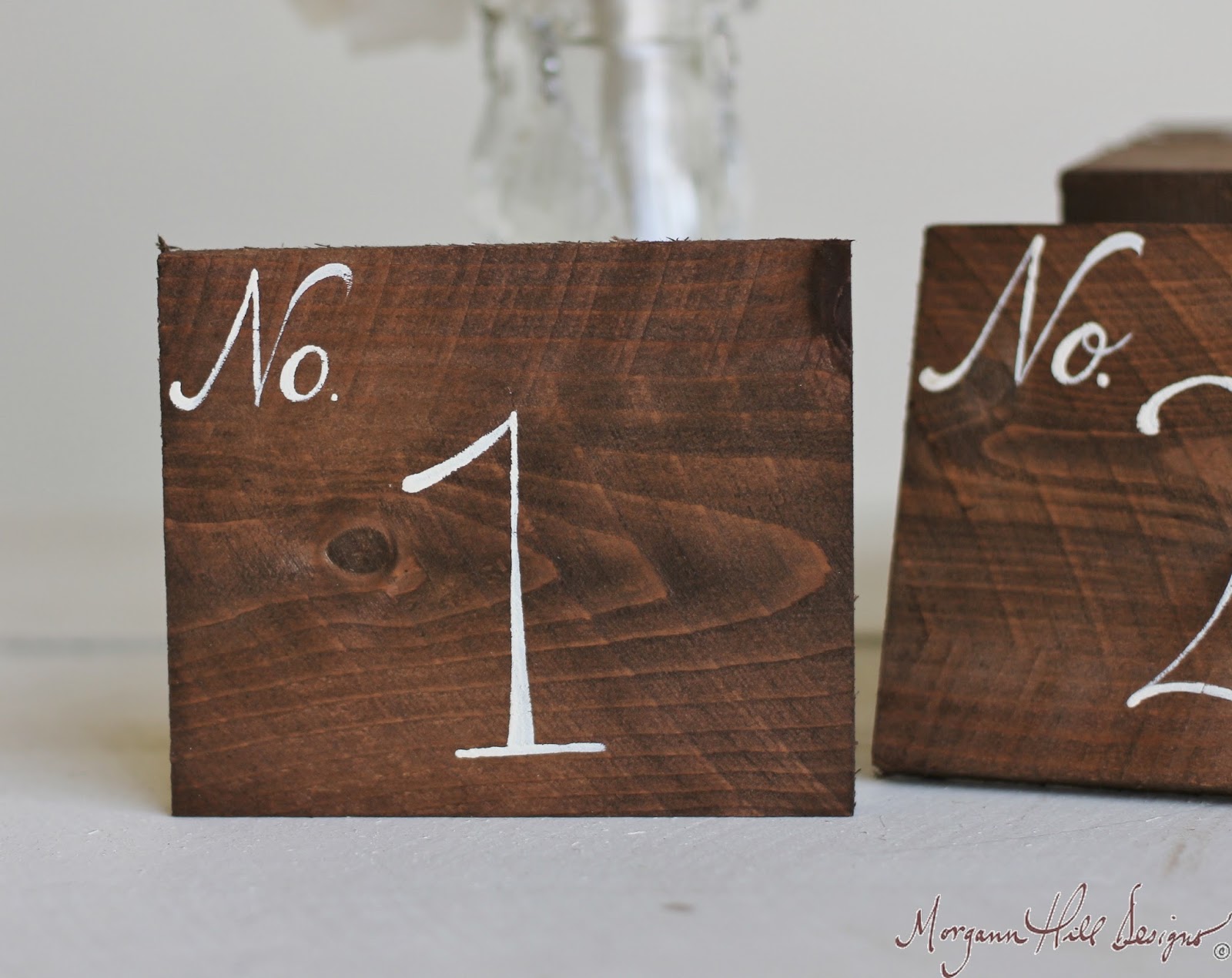 Morgann Hill Designs: Rustic Table Numbers Barn Wood Wedding Decor ...